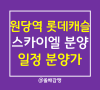 원당역 롯데캐슬 스카이엘 청약 정보 안내 단지 분양 일정 인프라 분양가 주변 시세 네이버 블로그